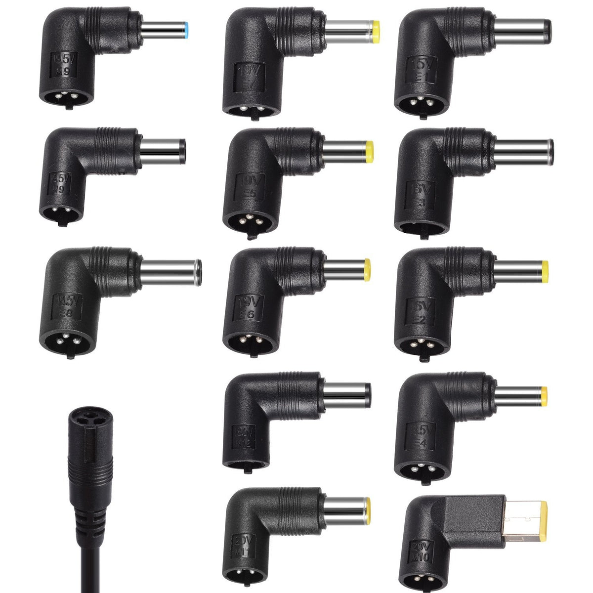 Laptop 3-Pin Universal DC Connector – Helpers Lab