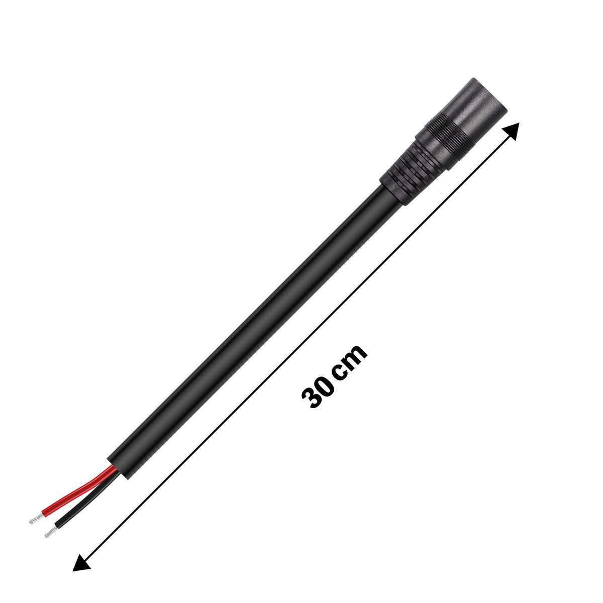DC8020 Power Pigtails Cable DC 8.0mm x 2.0mm Female Plug to Bare Wire ...